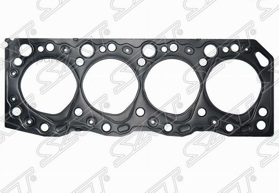 SAT ST-11115-54084-B0 Прокладка головки блока цилиндров Toyota Crown 91-01 / Hiace 89-04 2L;2LTE (Металл)