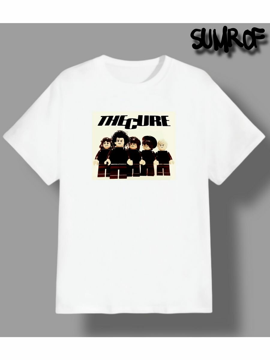 Футболка с надписью the cure группа