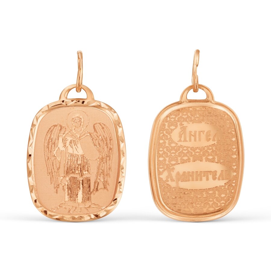 Подвеска, красное золото, 585 проба