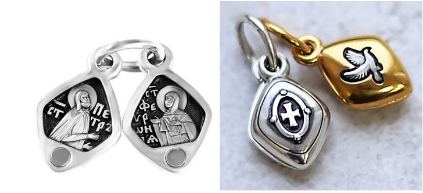 Подвеска, серебро, 925 проба