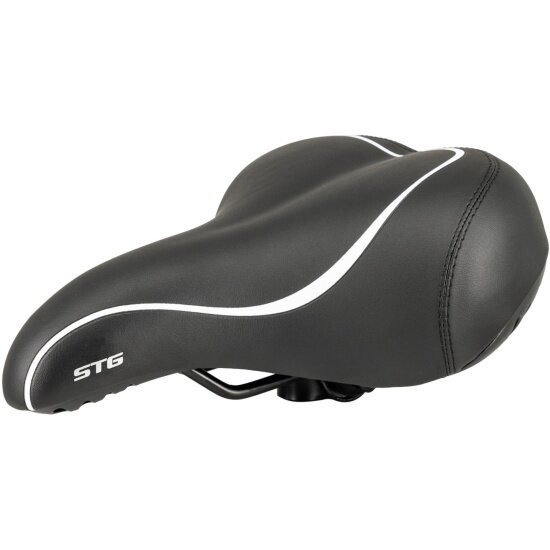 Седло велосипедное Stg VD837-09, черный