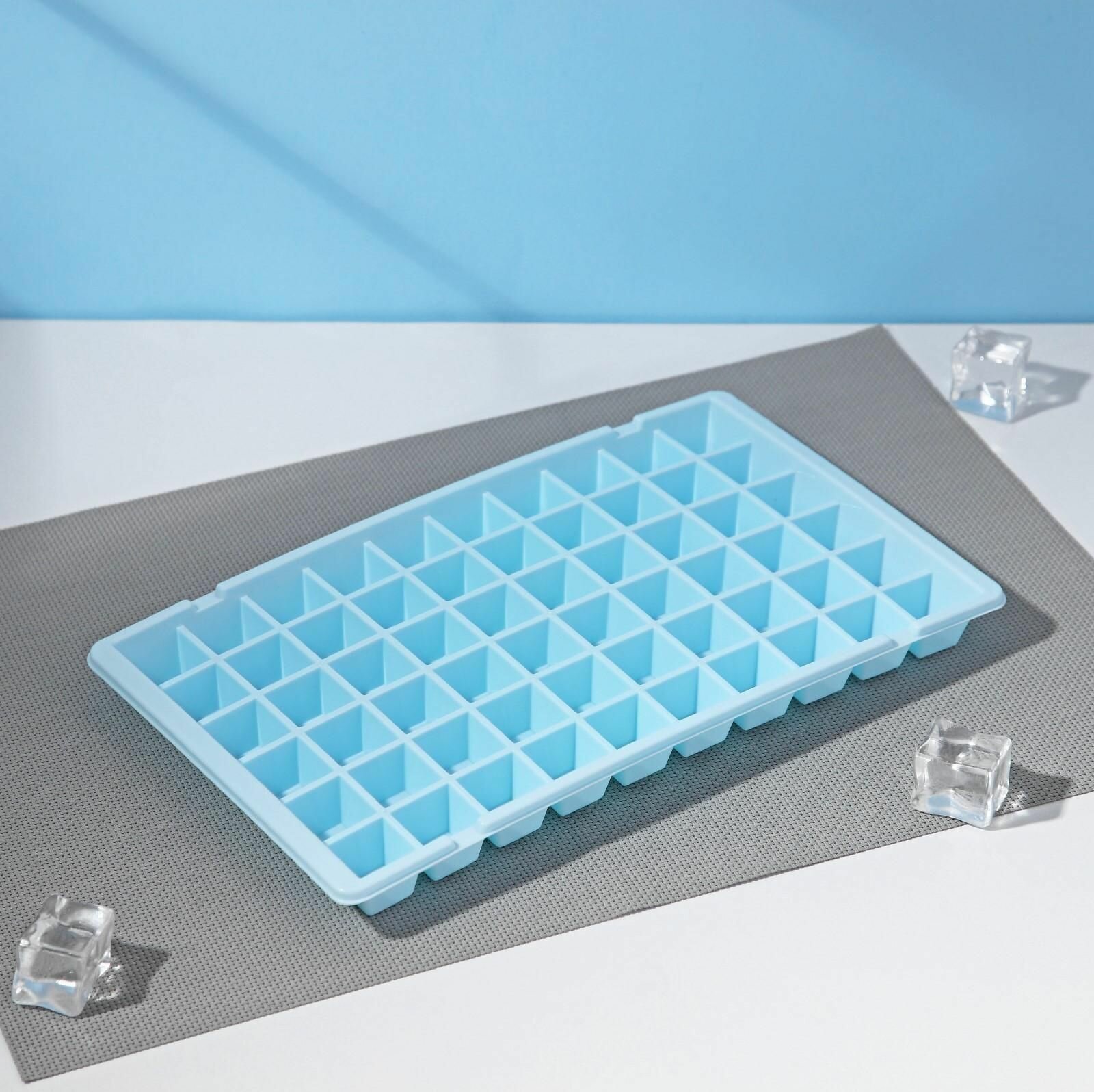 Форма для льда, 60 ячеек, 29x17,5x2 см