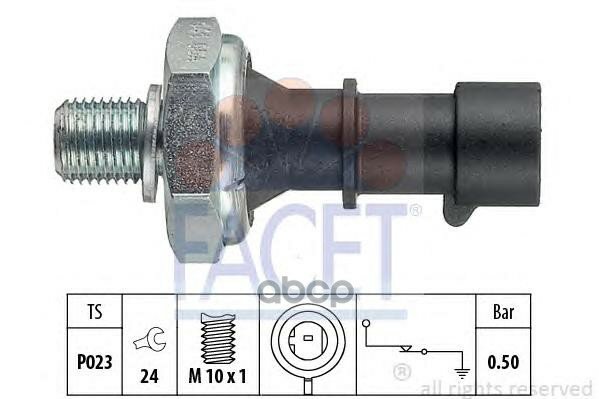 Датчик давления масла OPEL Astra G, H, J Facet арт. 70141