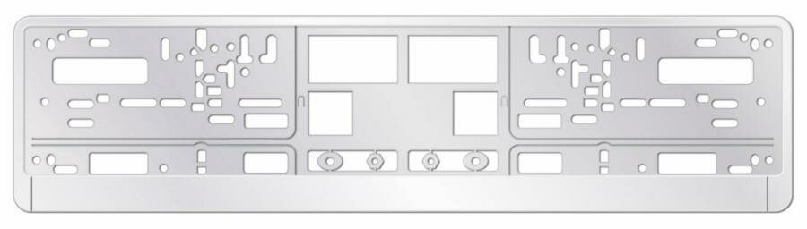 AVS A78563S рамка под номерной знак! белая\