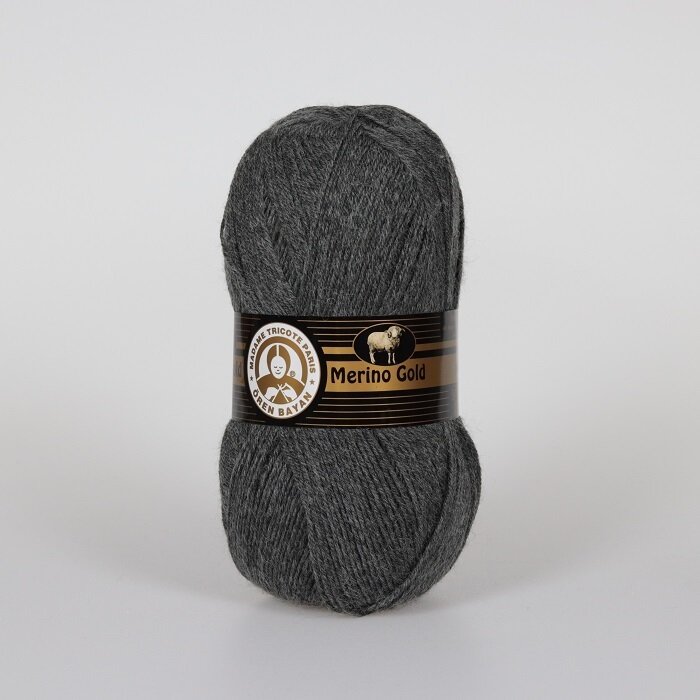 009 пряжа "Merino Gold" Madam Tricote (5шт*100гр)