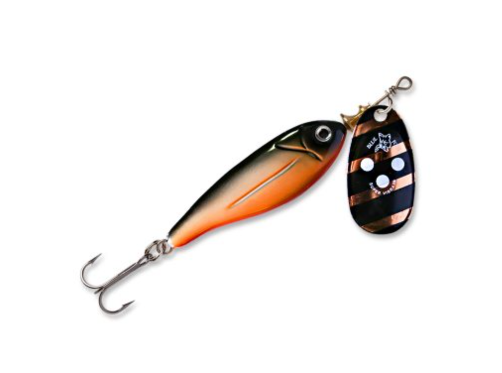 Вращающая блесна из латуни Minnow Super Vibrax 2 (Blue Fox) 4 18г- CB, 40mm