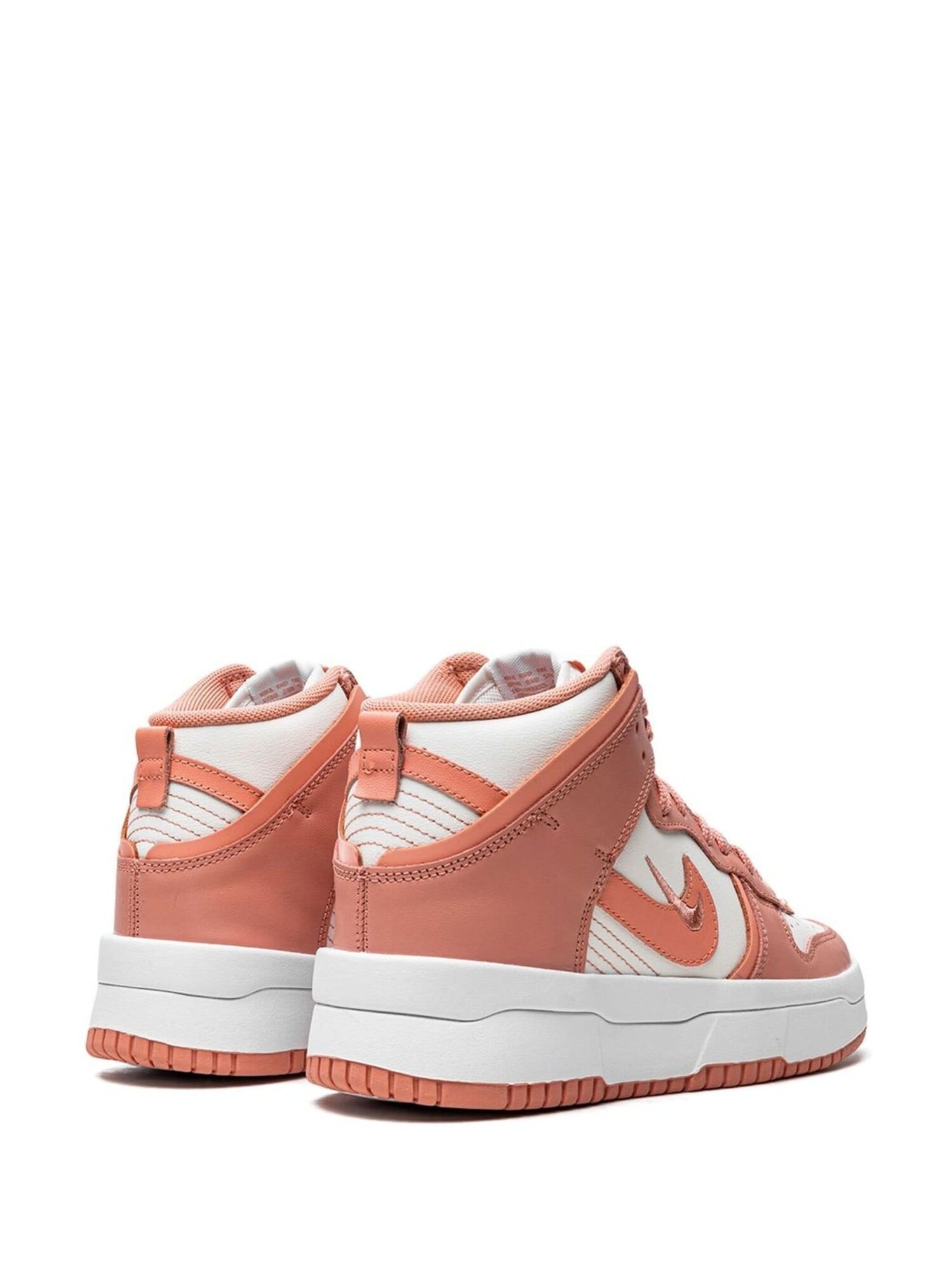 Кроссовки NIKE Dunk High Up, размер 5.5 US, оранжевый — фото 1