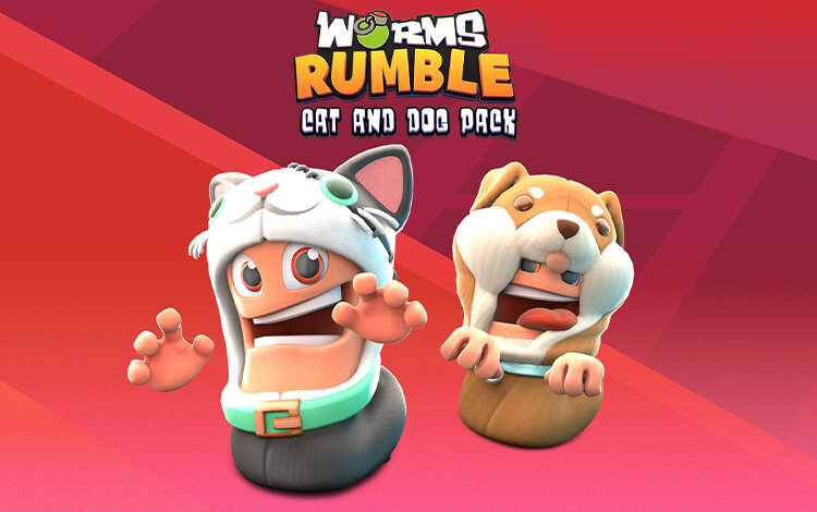 Worms Rumble - Cats & Dogs Double Pack (Steam; PC; Регион активации СНГ)