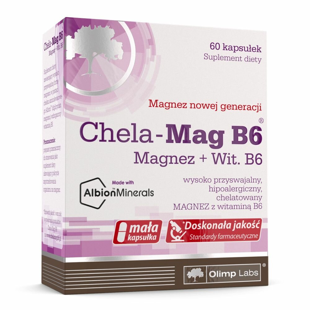 Olimp Хелат Магния Chela-Mag B6 капсулы 690 мг №60