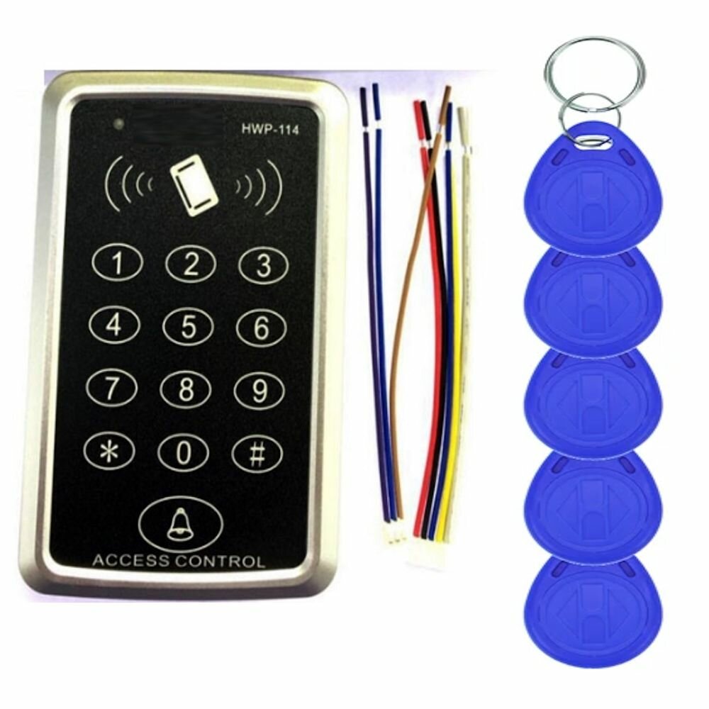 Контроллер (клавиатура) доступа для системы контроля доступа с ключами HWP-114 SKD003