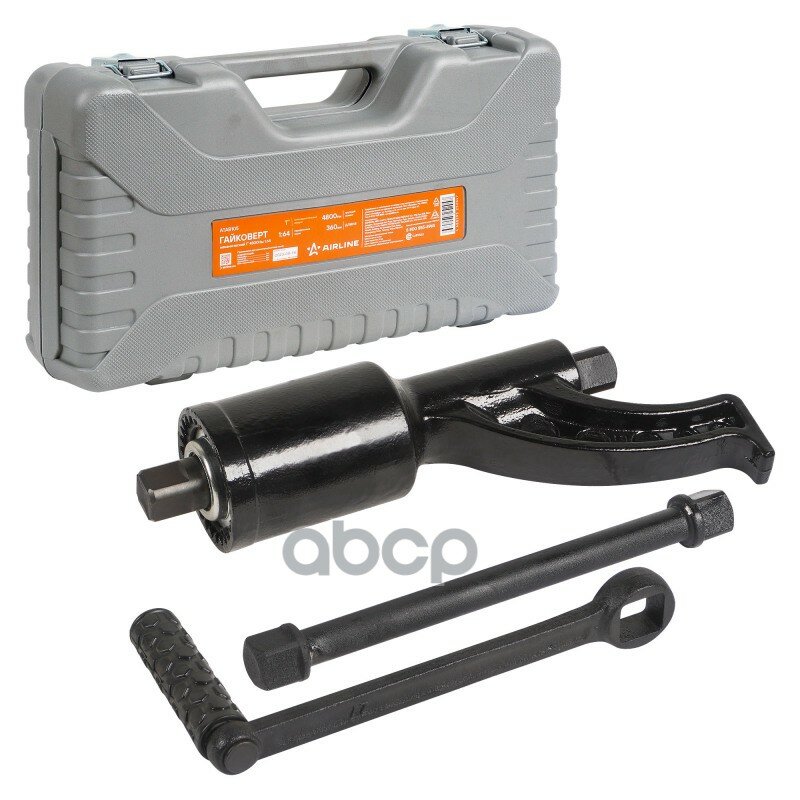 Гайковерт механич. 1 4800Нм 1:64 360мм пласт. кейс AIRLINE арт. ATAB105