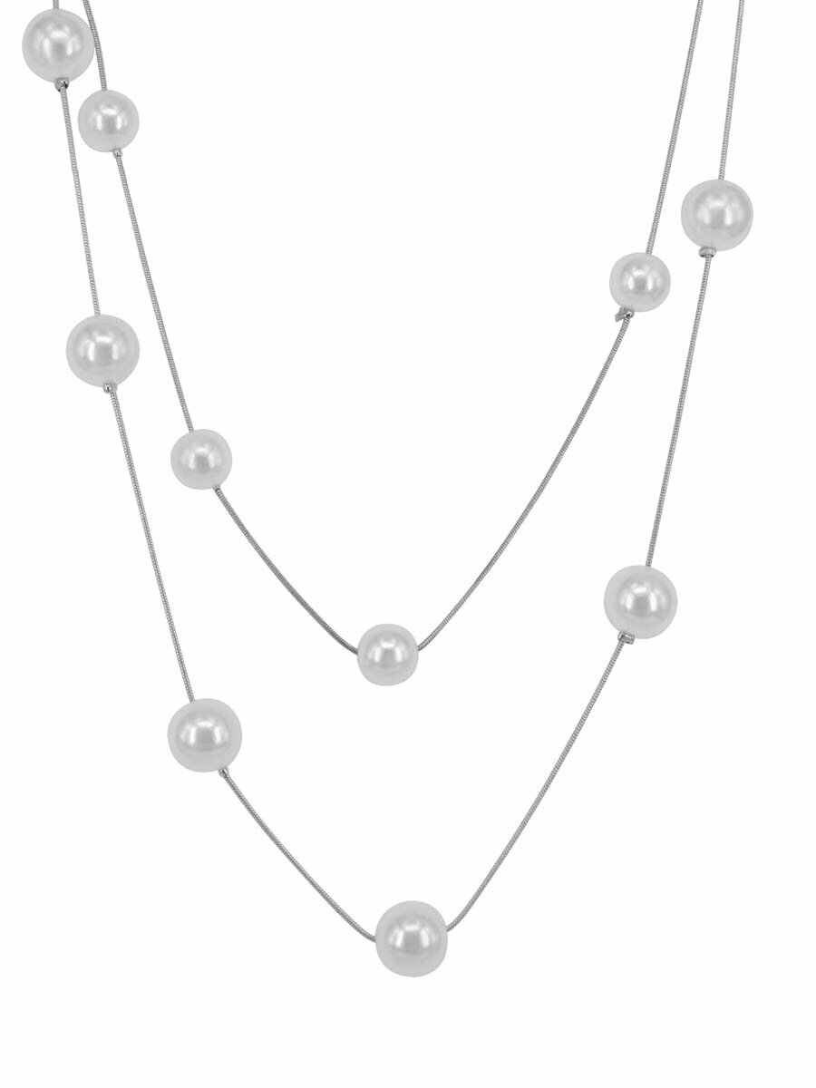 Колье, жемчуг имитация