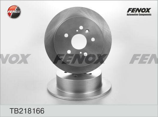 Диск тормозной зад прав лев Fenox TB218166