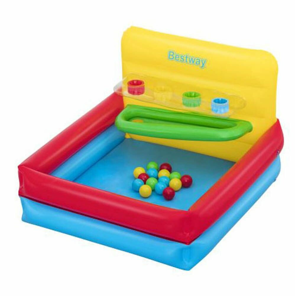 Манеж с мячами надувной сорт-плэй, BESTWAY, 104x94x61 см