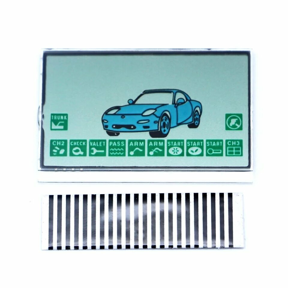 Сменный LCD дисплей для ремонта пульта сигнализации StarLine A8