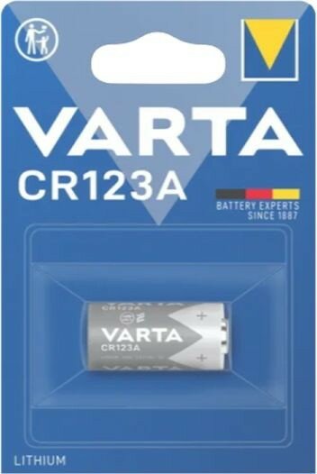 Батарея Varta Professional BL1 Lithium CR123A (1шт) блистер