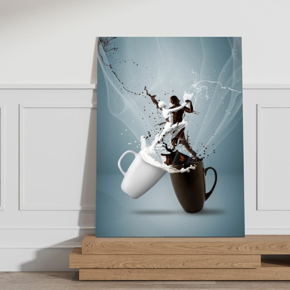 Картина на стену, интерьерная karTTina "С Бодрым утром, друзья!" 50х70см 1 шт.