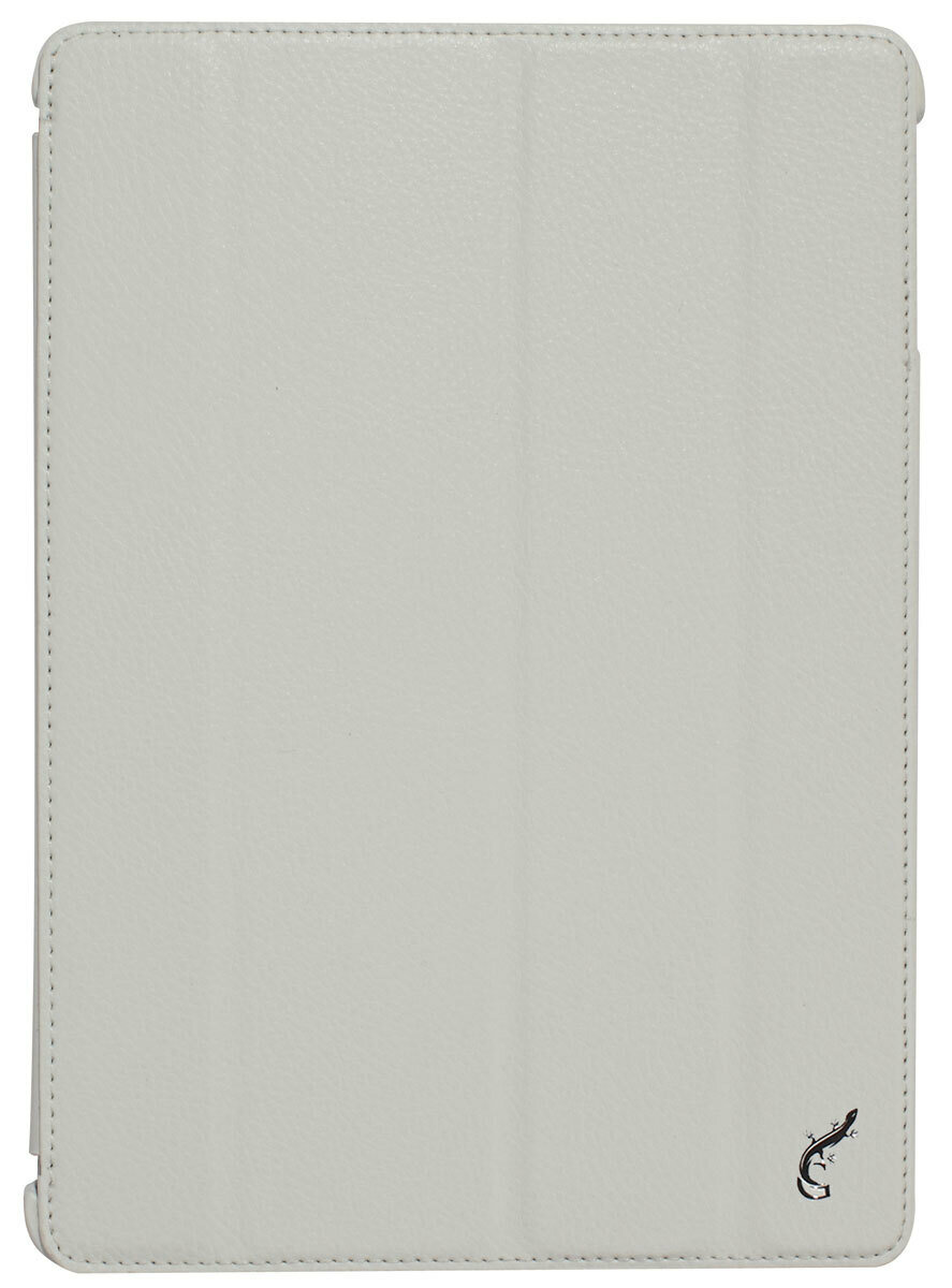 Чехол для планшета 9,7" G-Case Elegant (белый и рисунок, кожа) для iPad Air