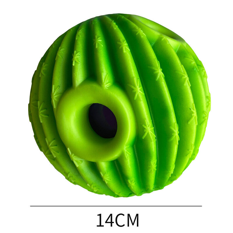 Звуковой игрушечный мяч для крупных и средних пород собак.14CM. Модель, цвет, рисунок 1