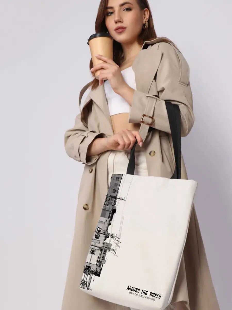 Сумка шоппер WORLD