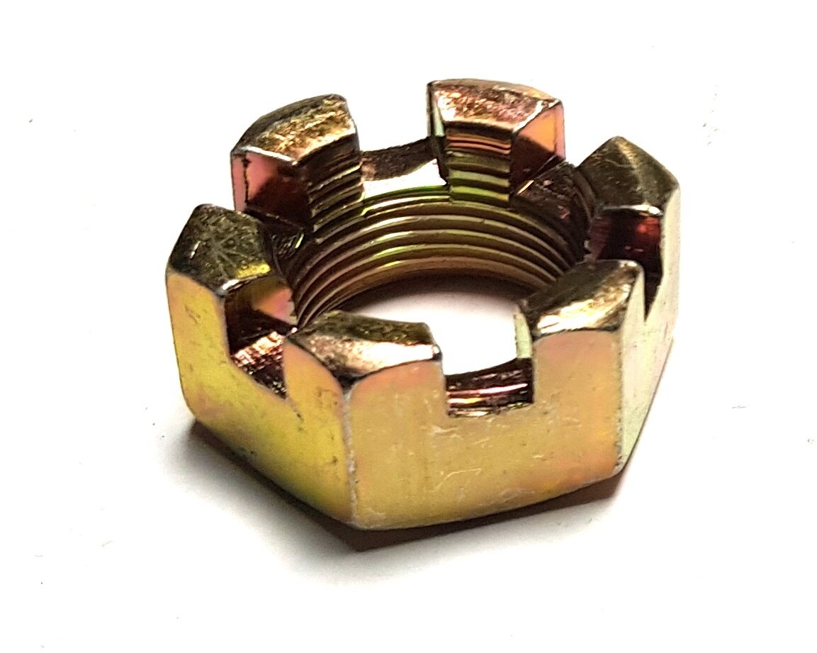 Гайка М24*1,5 рулевого пальца корончатая, арт. 853514, 2шт/уп