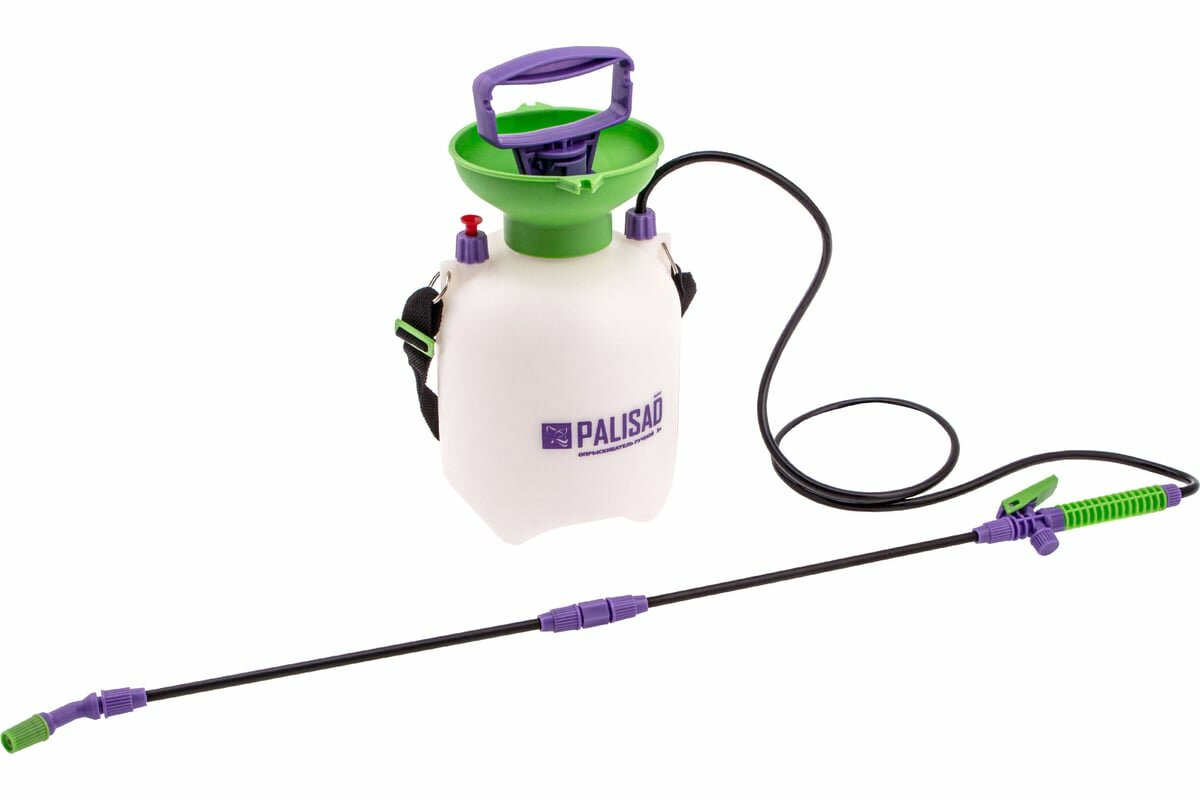 PALISAD Ручной опрыскиватель 3 л, модель 64743, садовый распылитель с рукояткой