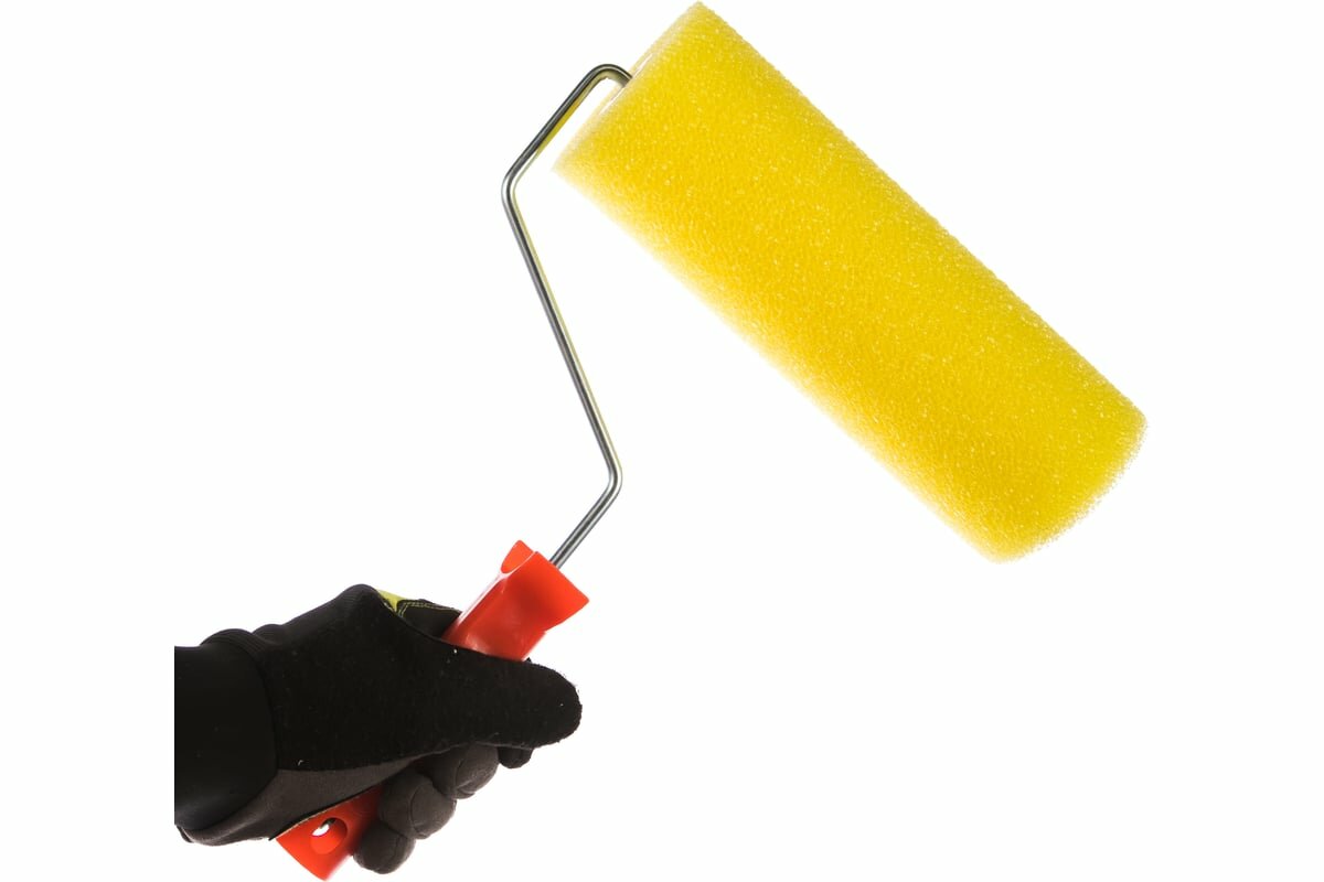 Поролоновый валик с ручкой структурный MTX MASTER 80220 для декоративной отделки стен