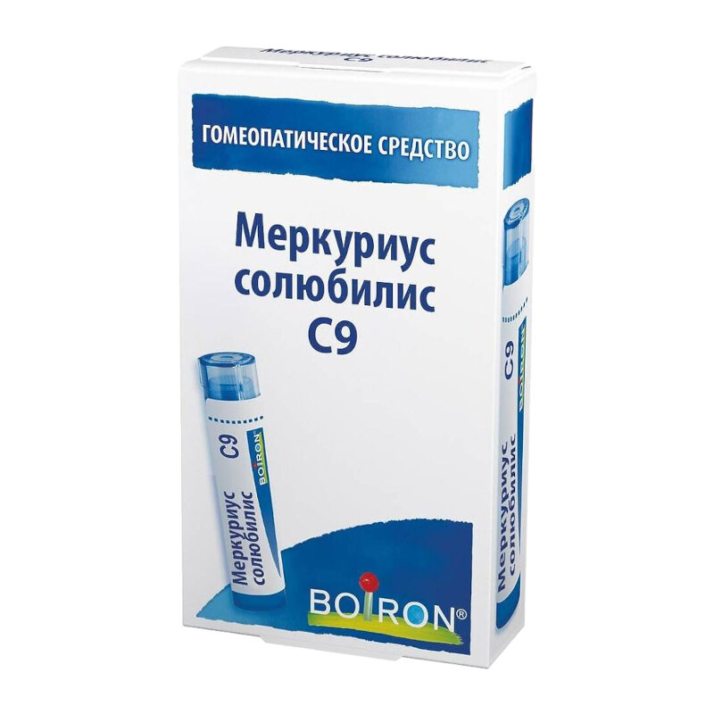 Меркуриус Солюбилис С9 Гран. гомеопат.4Г №1
