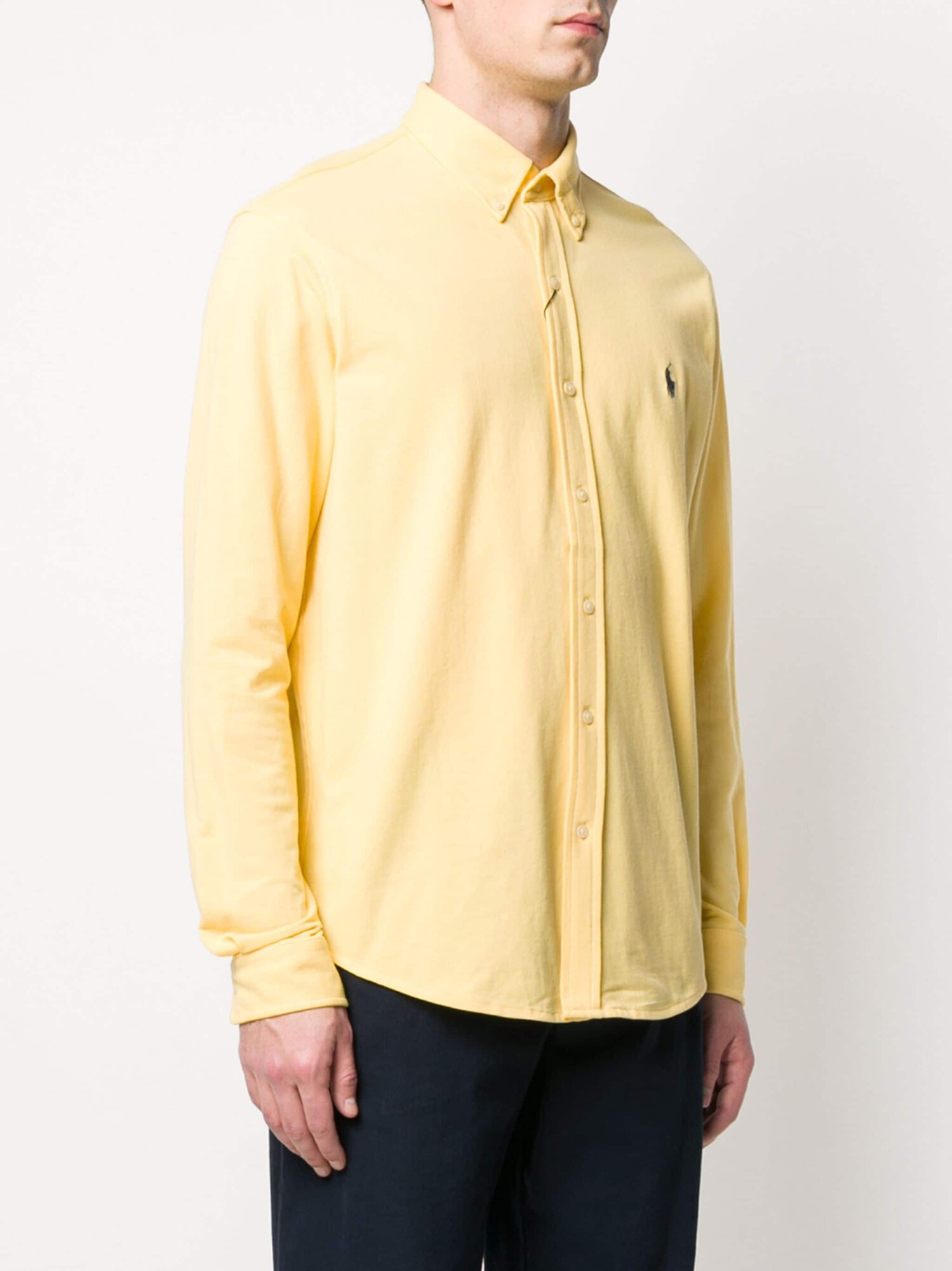 Рубашка Polo Ralph Lauren, размер L, yellow — фото 1