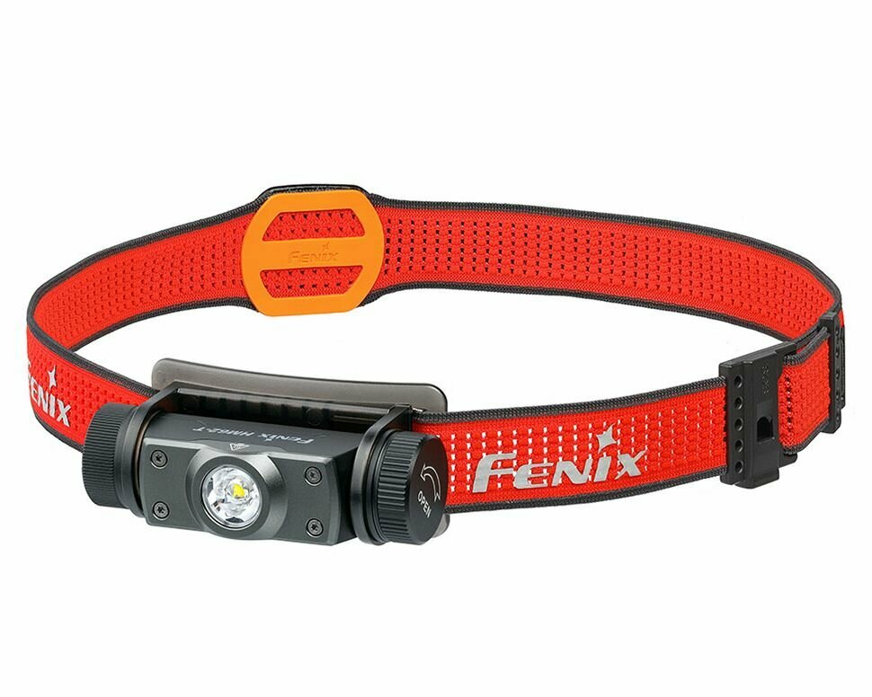 Налобный фонарь Fenix HM62-T Black, 18650, 150 метров, 1200 люмен (Комплект)