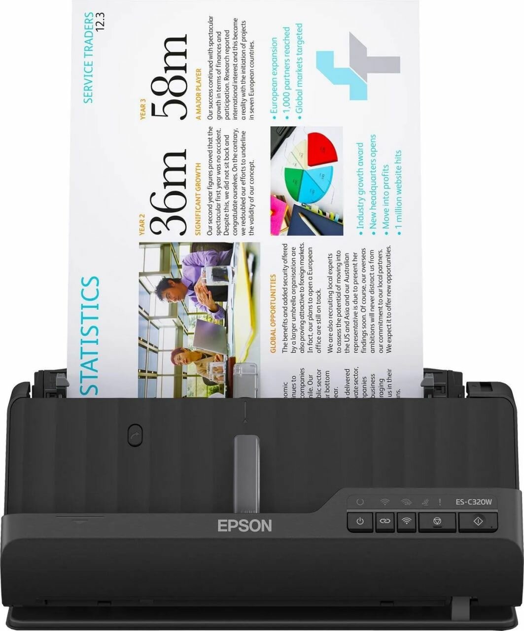 Сканер Epson ES-C320W
