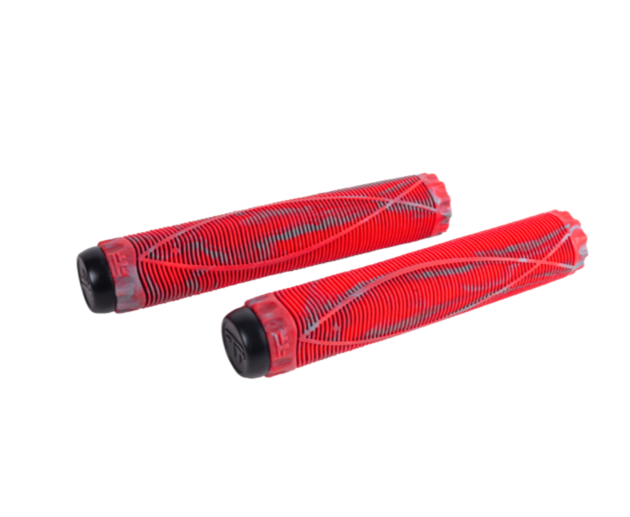 Набор грипсы 2шт с барендами Fish 170 grey/red 294354