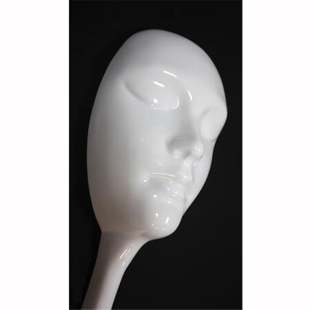 Мафия. Маска пластиковая белая арт.7972