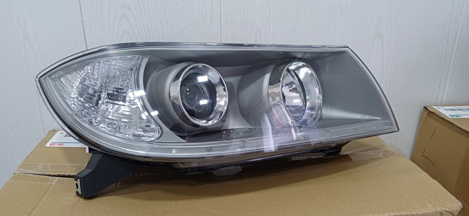 Фара передняя правая лифан солано 620 LIFAN SOLANO 2008-14 c моторчиком электрокорректора