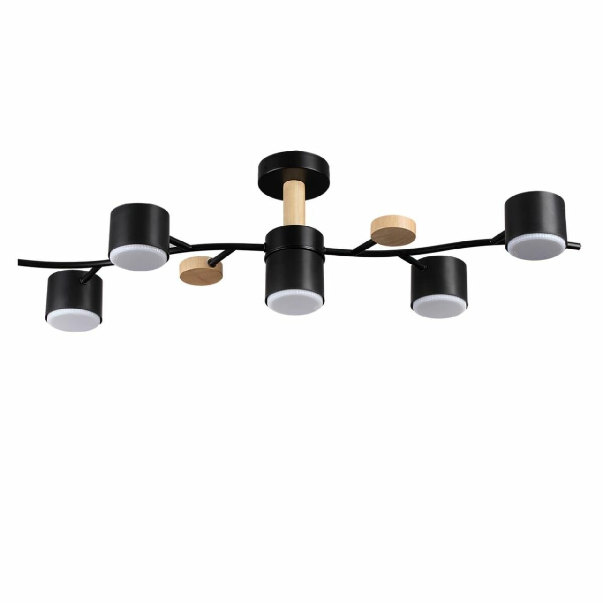 Люстра Lumion Crypto, на штанге, светодиодная, для спальни, 5 ламп GX53