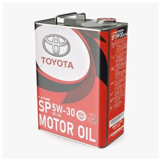 Масло моторное синтетическое Toyota SP GF 6 A 5 W 30 4 л.