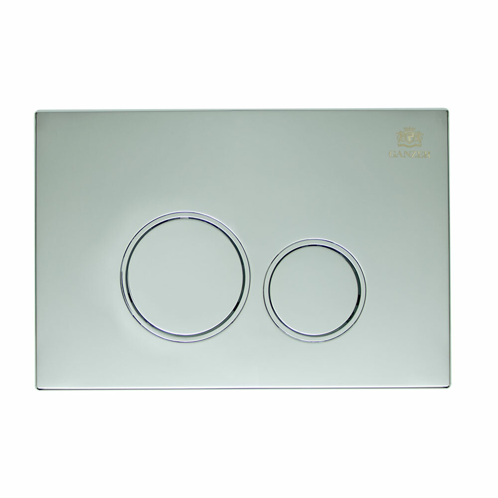 Кнопка смыва для инсталляции Ganzer GZ2751 механическая цвет хром