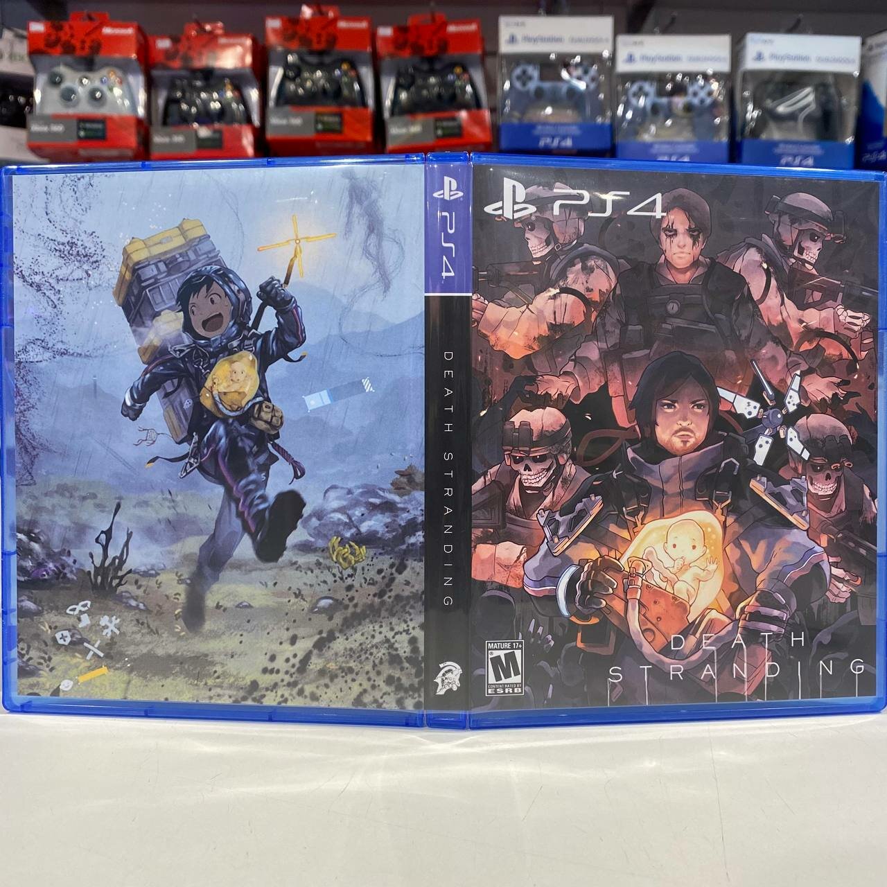 Эксклюзивная обложка PS4 для Death Stranding №8