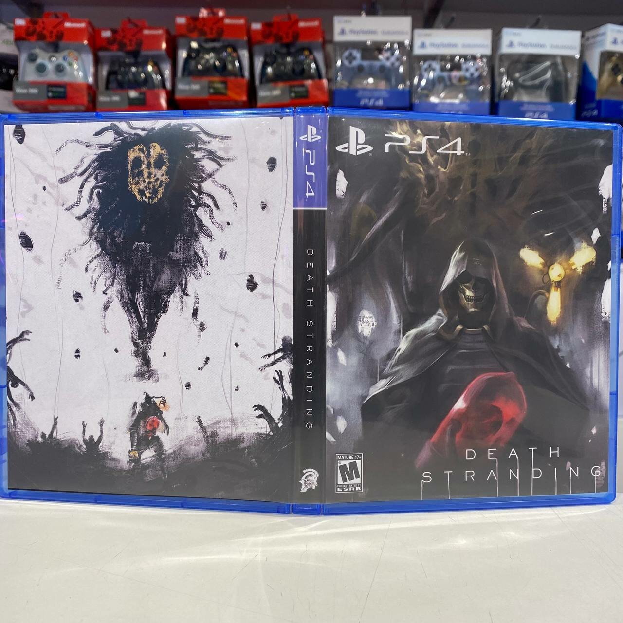 Игра Death Stranding PS4 - Кастомная обложка для диска №41