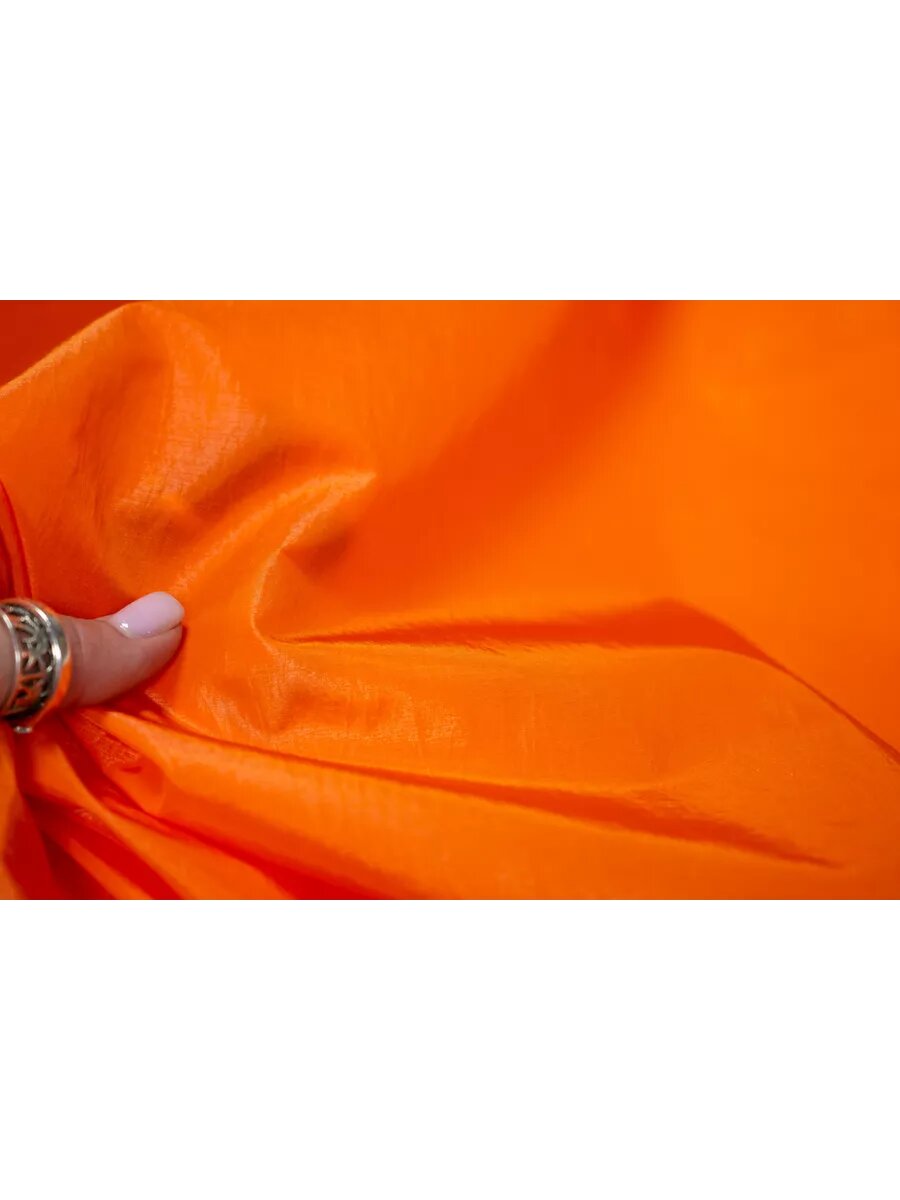 Ткань Плащевая ткань оранжевая нейлон