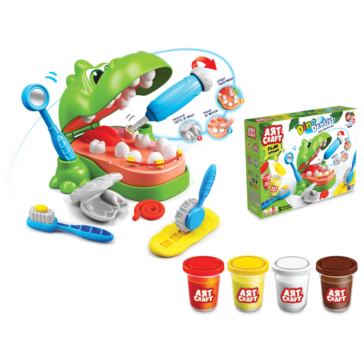 Тесто-пластилин AЯT CRAFT