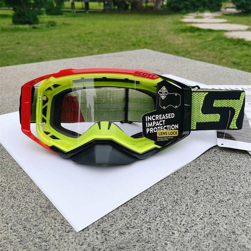 Мотоциклетные очки SCOTT, UV400, Очки для мотокросса, ATV, MTB, эндуро, внедорожный