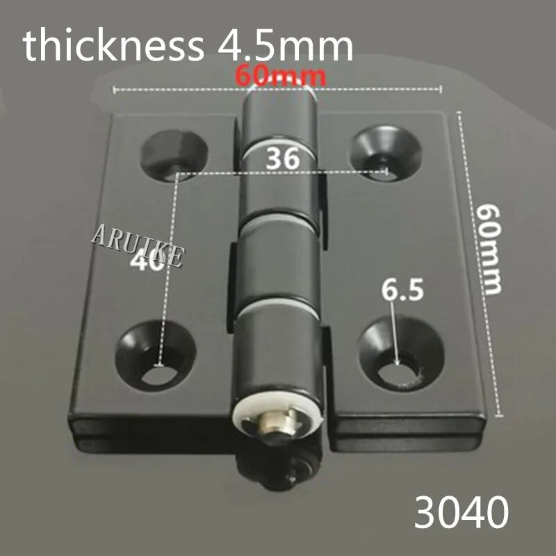 Алюминиевые петли 2020/3030/4040/4545/5050 3040 Black