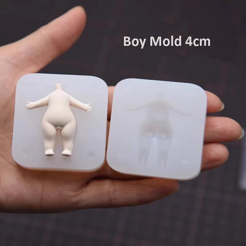 Силиконовые формы для лепки кукол 4 см 4cm - Boy