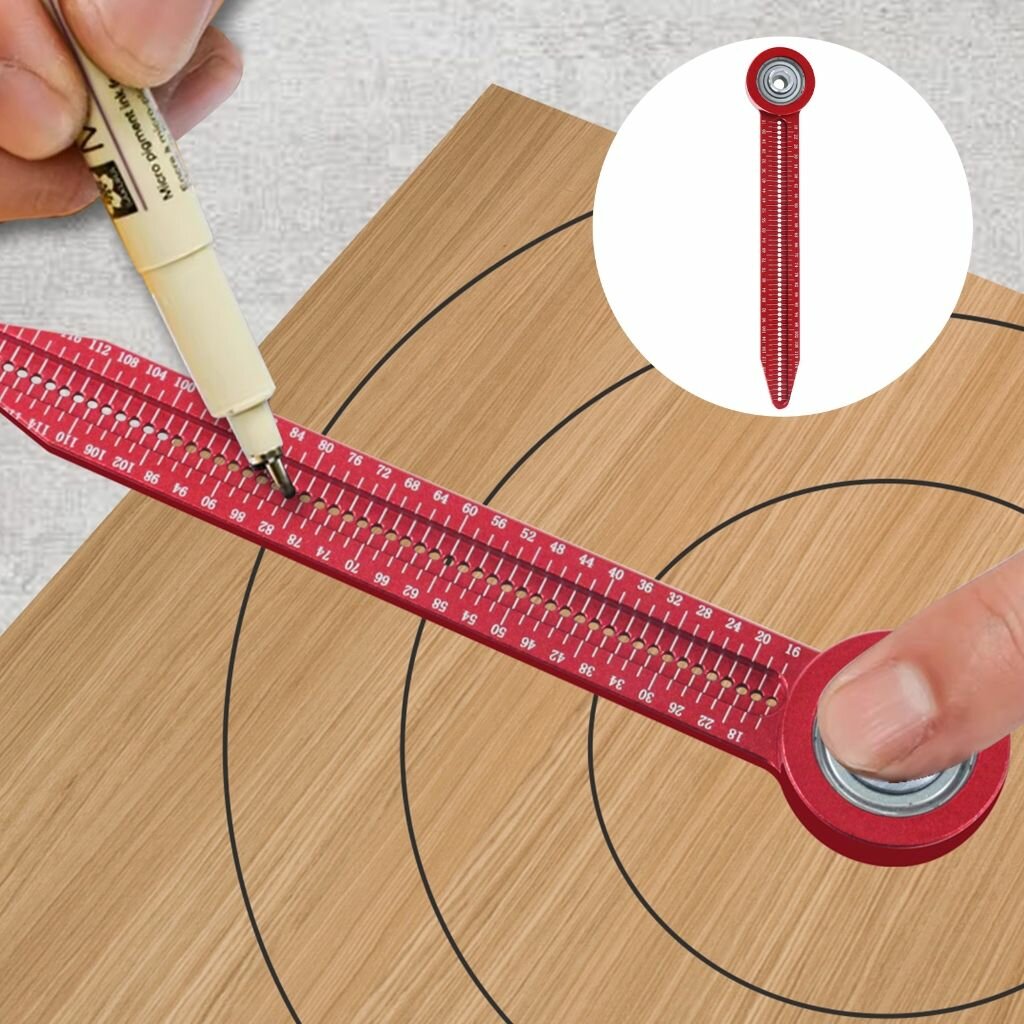 Мини-портативный циркуль для столярных работ