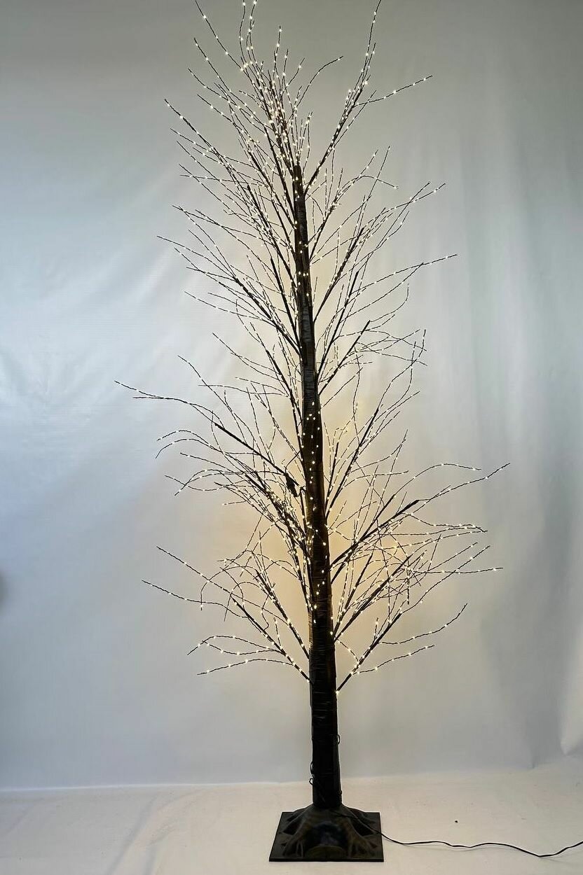 Дерево мегарай, светодиодное, золотое, 180 см.