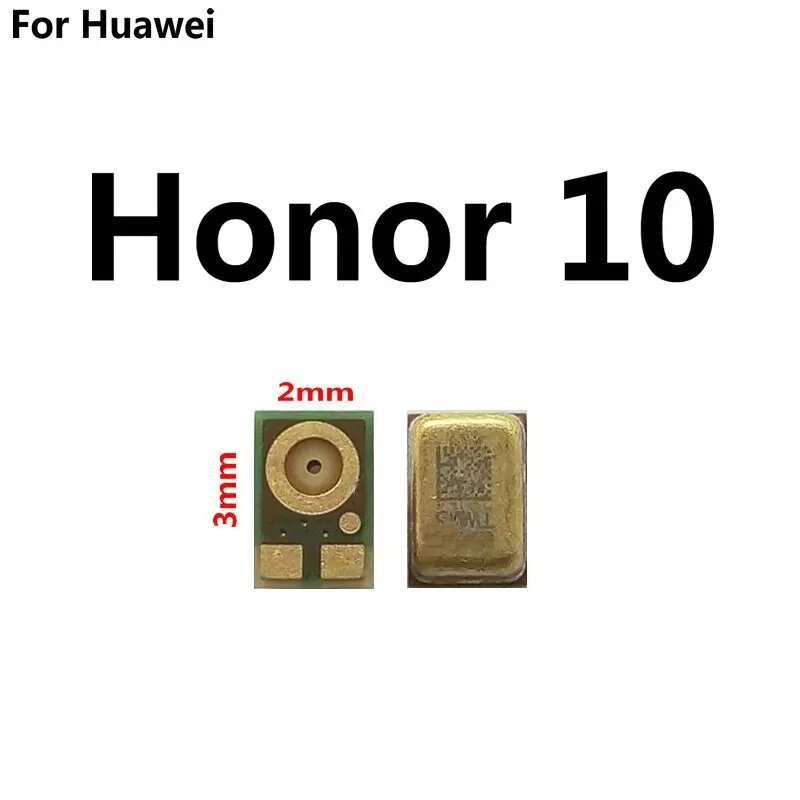 Сменный микрофон для Huawei Honor 8x Max Honor 10 10i Y7 Honor 7X Mate 20 10 Lite Pro, микрофон For Honor 10