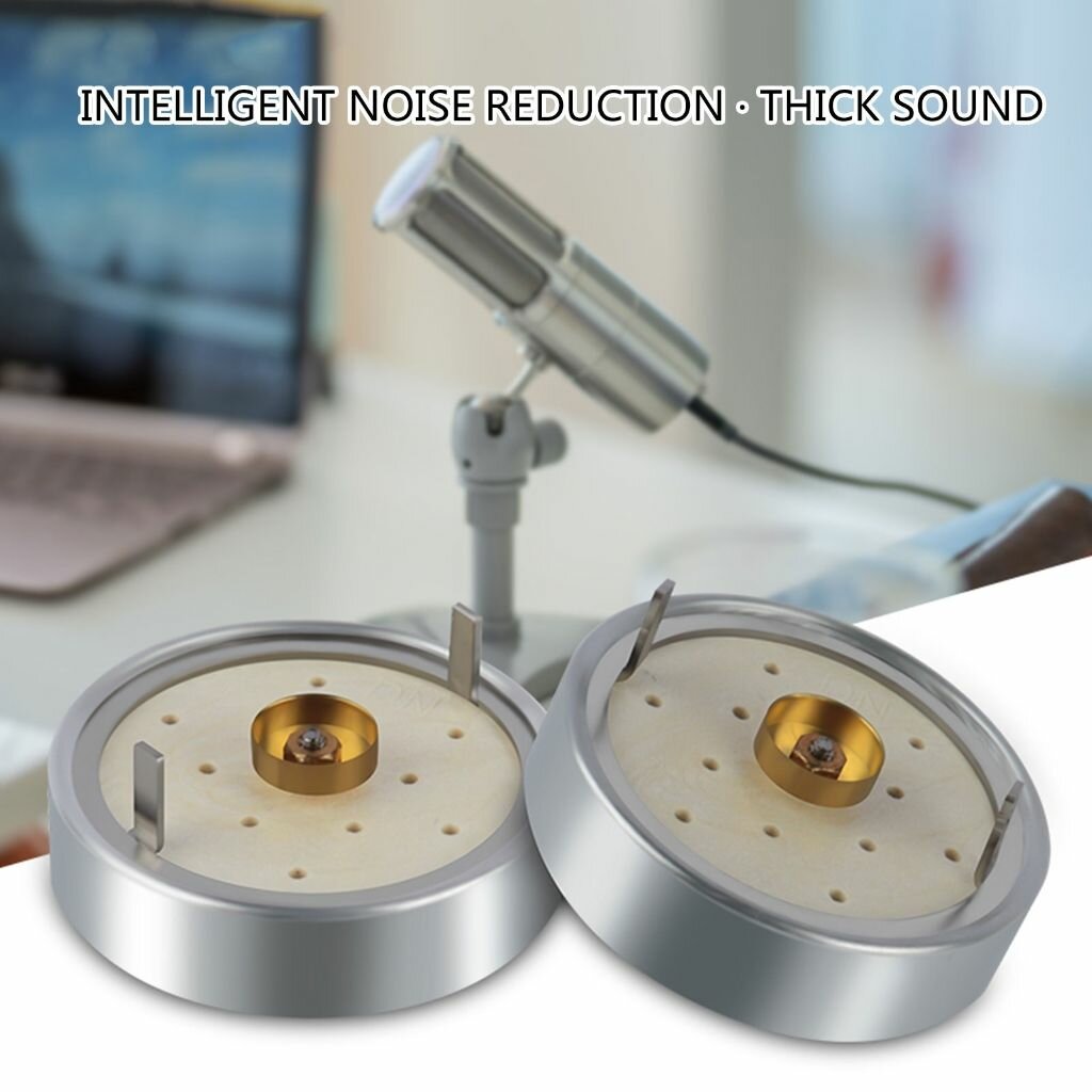 Микрофонная головка DR2502 с большой диафрагмой 25 мм, высокочувствительной и малошумящей микрофонной сердцевиной