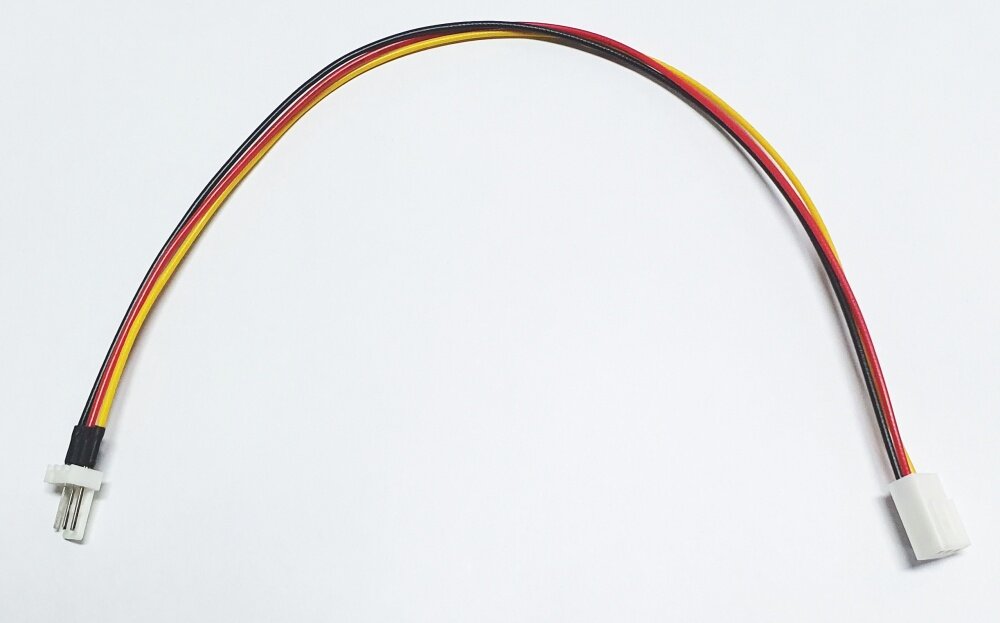 Удлинитель Generic 3-pin, 25см, удлинитель питания вентилятора 3 Pin