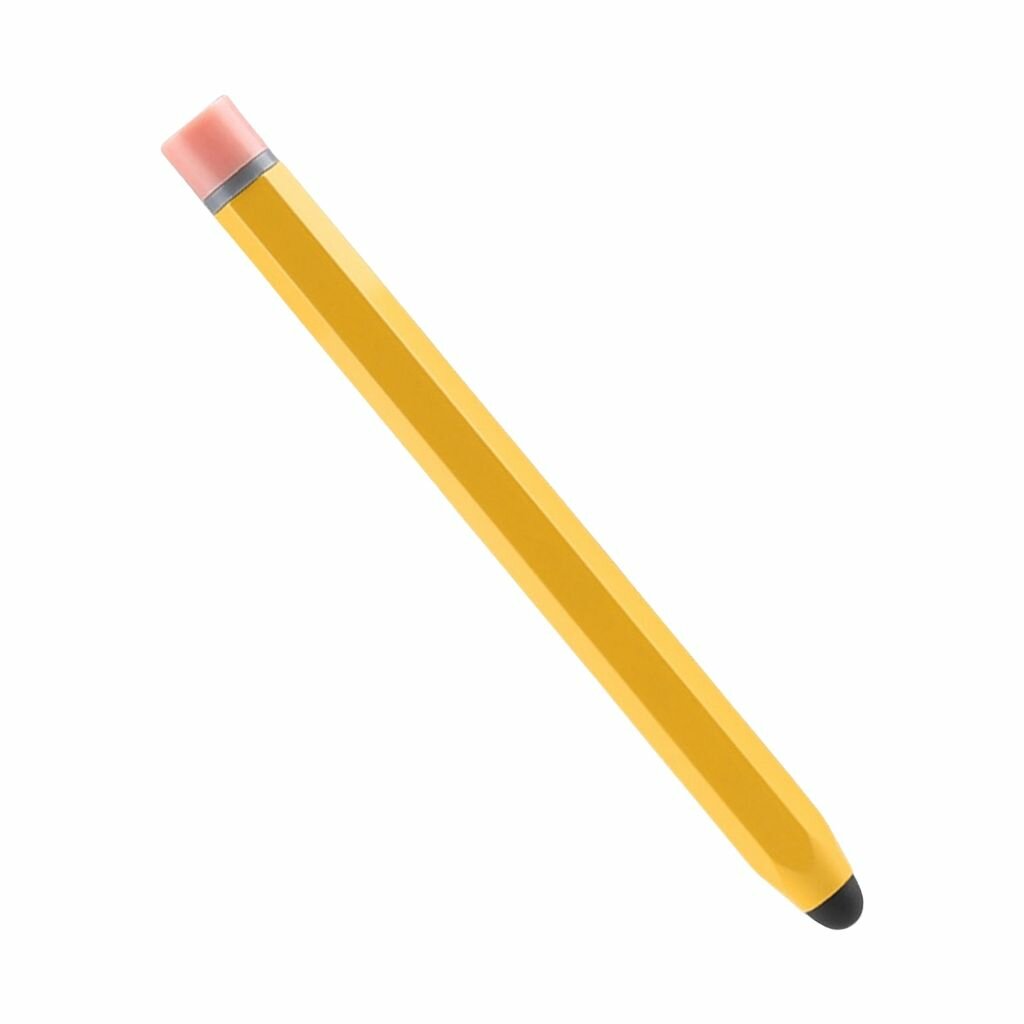 Универсальный стилус для мобильного телефона, планшета, емкостная ручка-Оранжевый